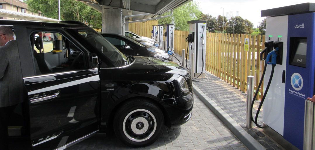 EV charging hub with solar and energy storage installed in Scotland ...