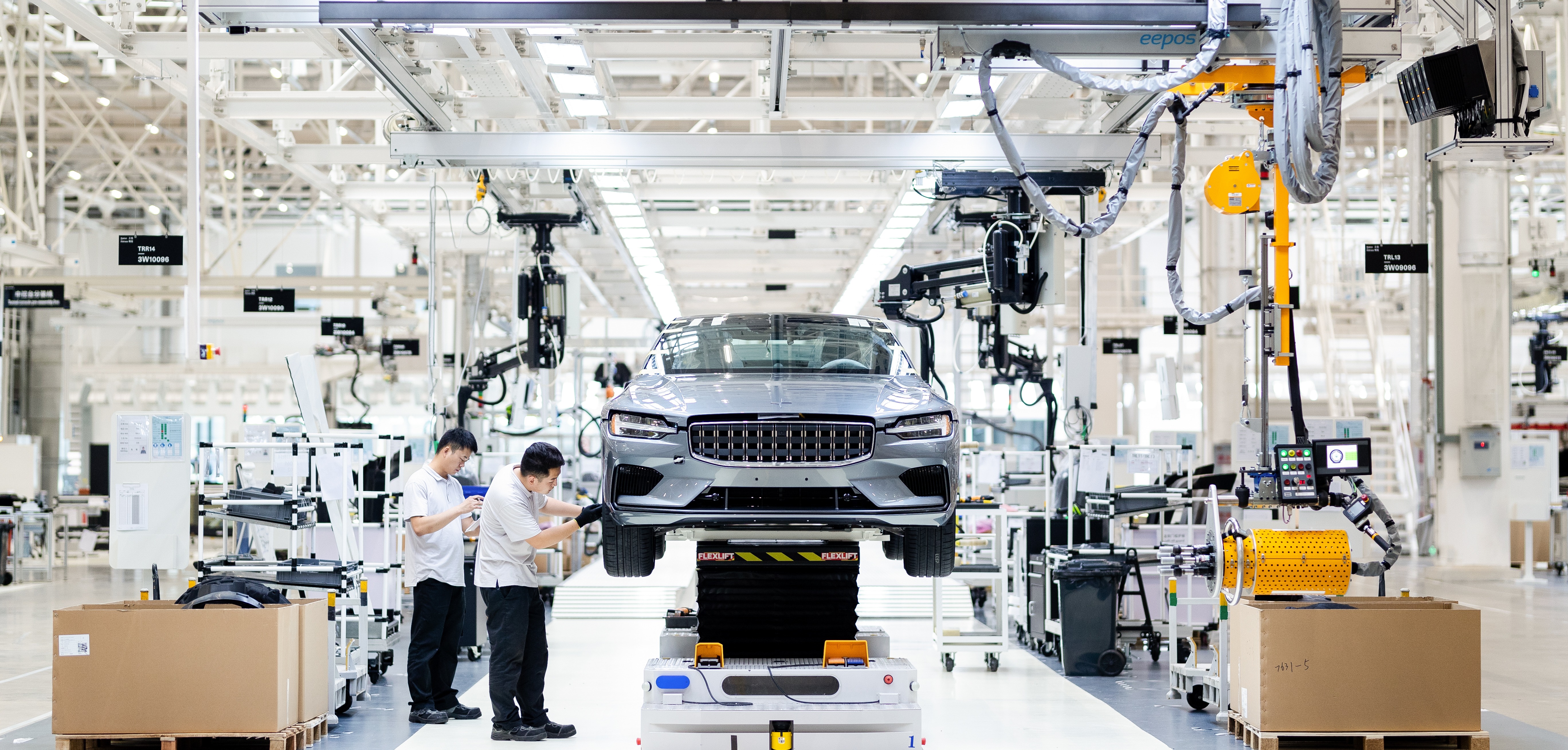 A look inside Polestar’s new state-of-the-art production center in ...
