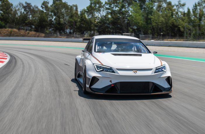 World’s first fully-electric touring car hits test track - Electric ...