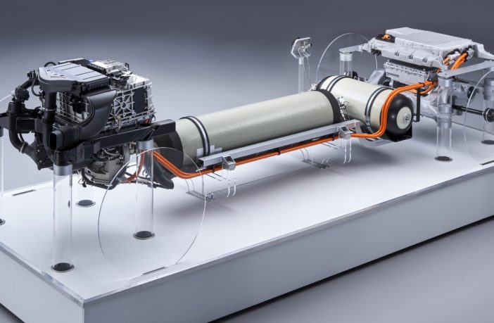 BMW reveals first look at i Hydrogen Next powertrain - Electric ...