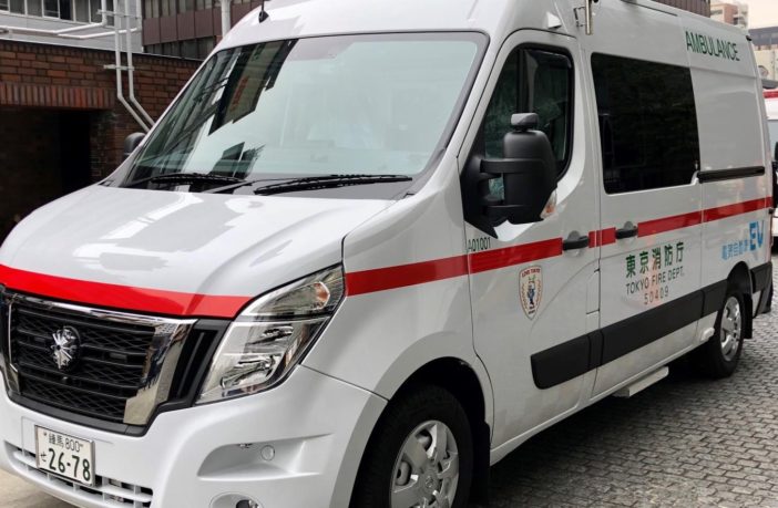 Tokyo introduces its first electric ambulance into service - Electric ...