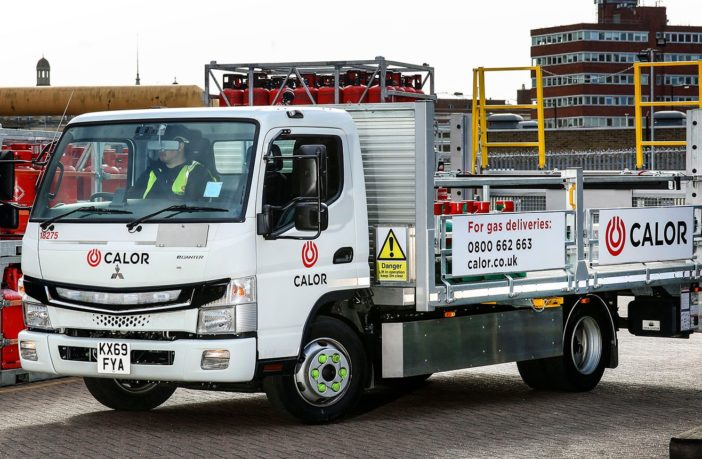 Gas supplier Calor opts for electric delivery trucks - Electric ...