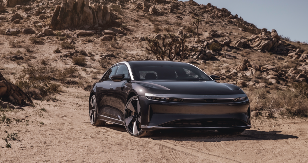 Lucid unveils most powerful EV in US with 1,050hp and 2.6 second 0 ...